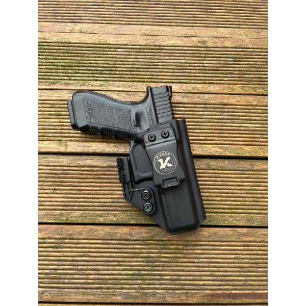 Coldre AIWB Glock G22 Gen5 destro preto.